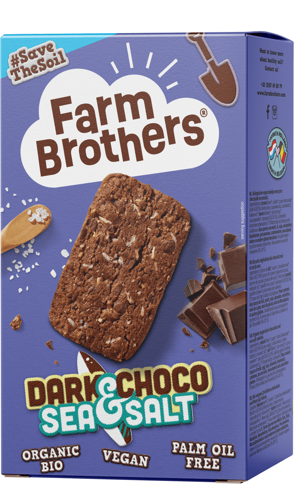 Dark Choco & Sea Salt - Farm Brothers